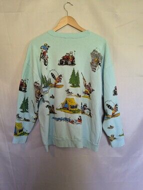 Vintage | Shirts | Vintage Itasca State Park Funny Camping Cartoon ...
